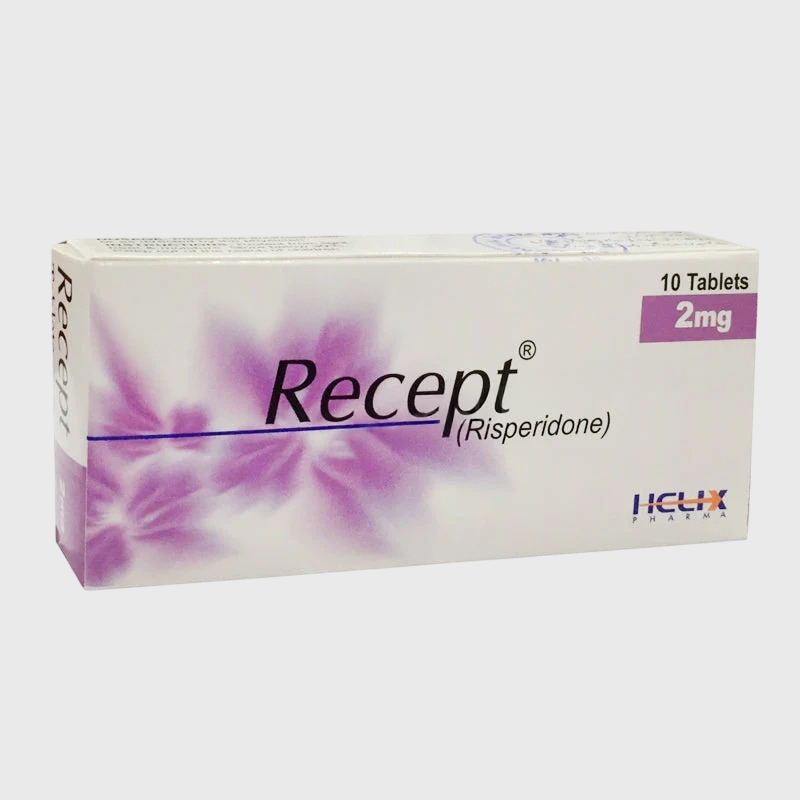 Recept 2mg Tablet (Risperidone) – Schizophrenia Relief|Oxygen Pharmacy